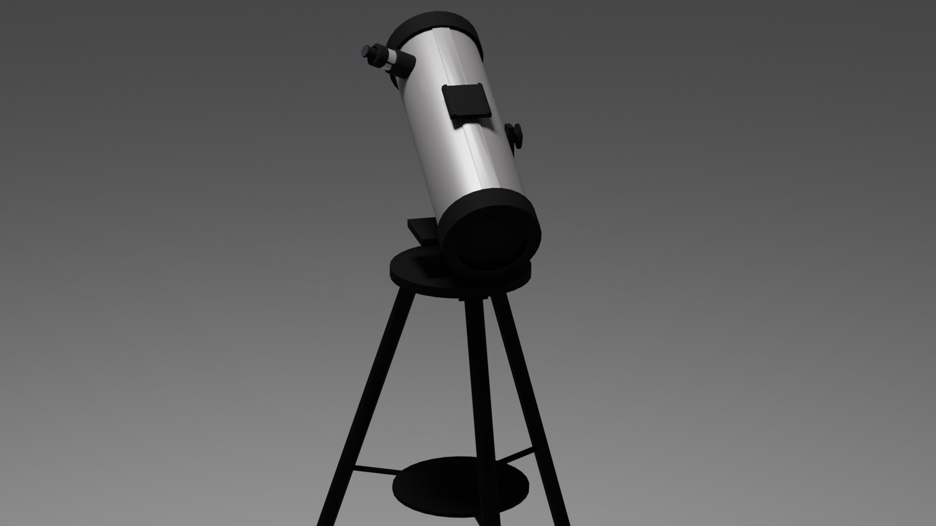 3D Mirror Telescope Low-poly - TurboSquid 1969899