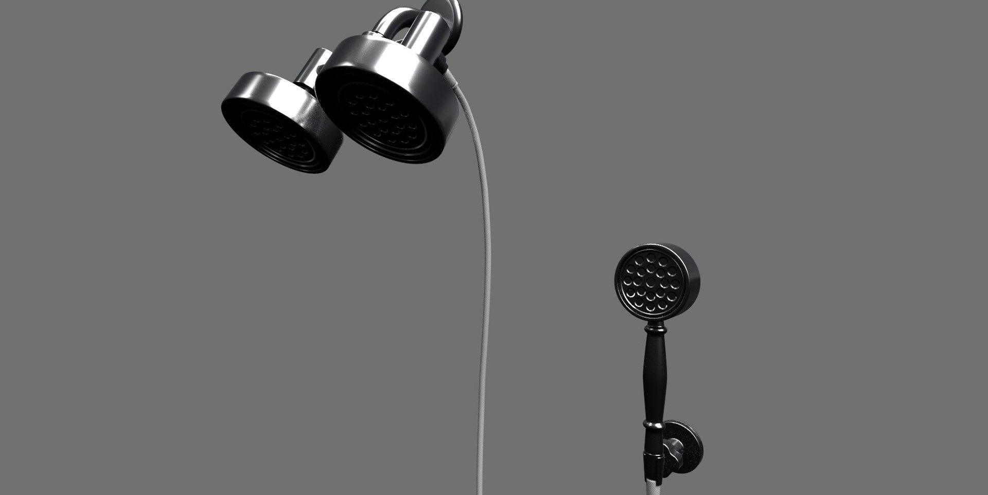3D Model Shower Set N2 - TurboSquid 2295707