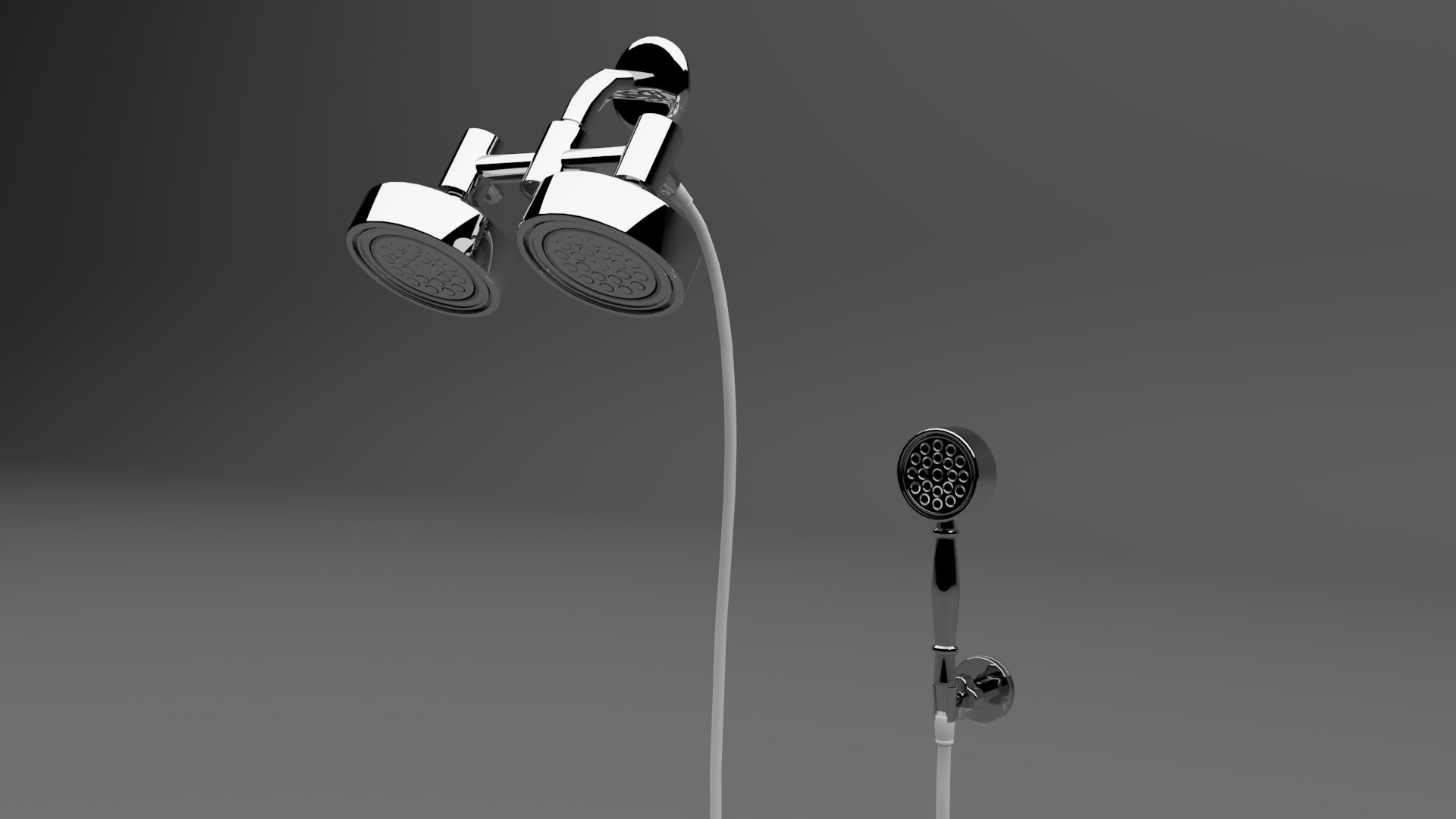3D Model Shower Set N2 - TurboSquid 2295707