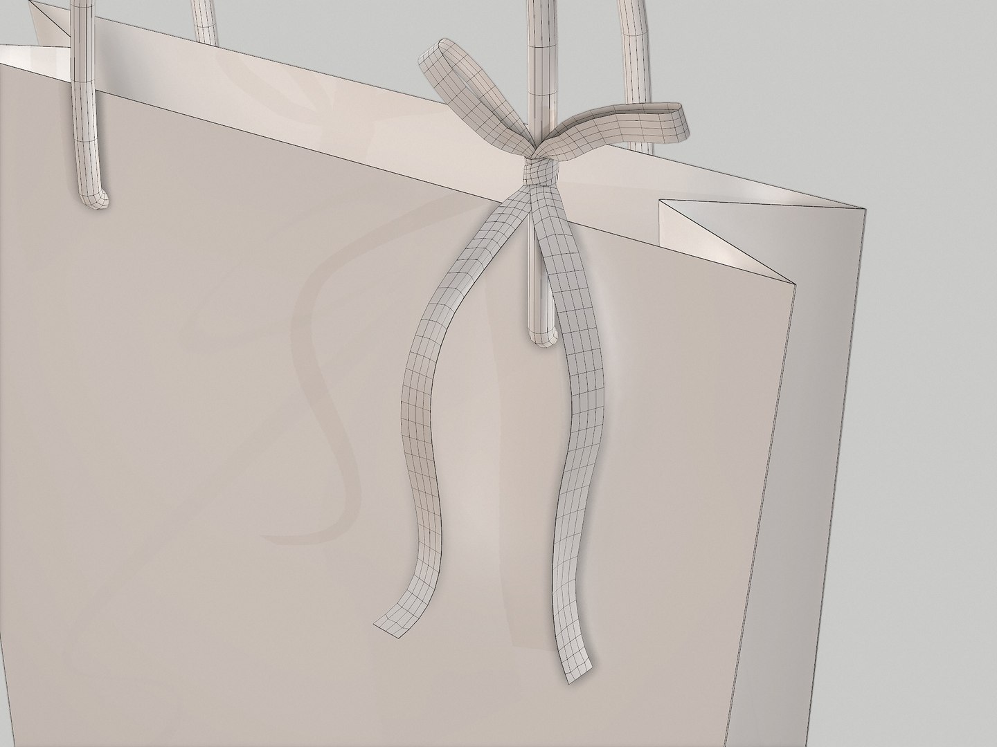 Paper Bag Model - TurboSquid 1612241