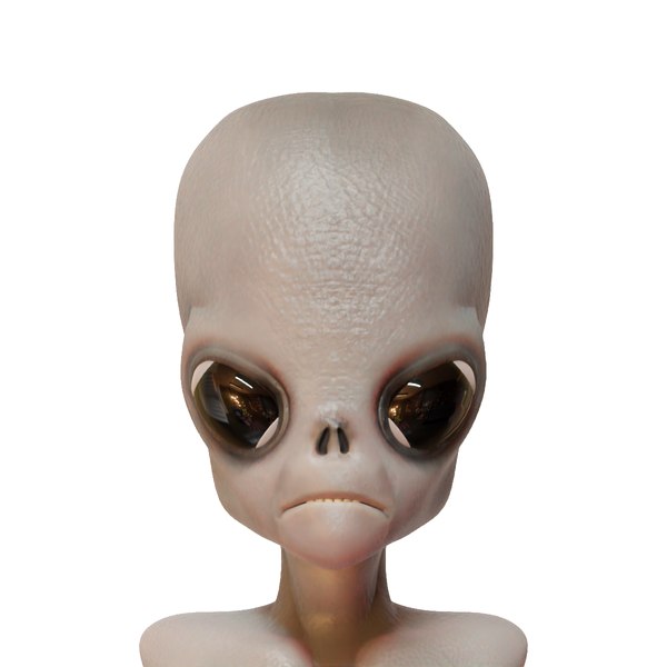 Alien Head Modelo 3D - TurboSquid 1929443