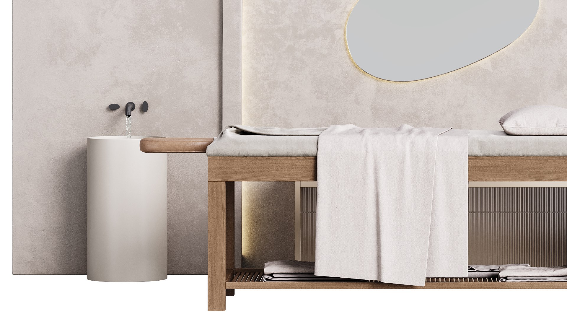 3D Modern Spa And Accessories Model - TurboSquid 2295004