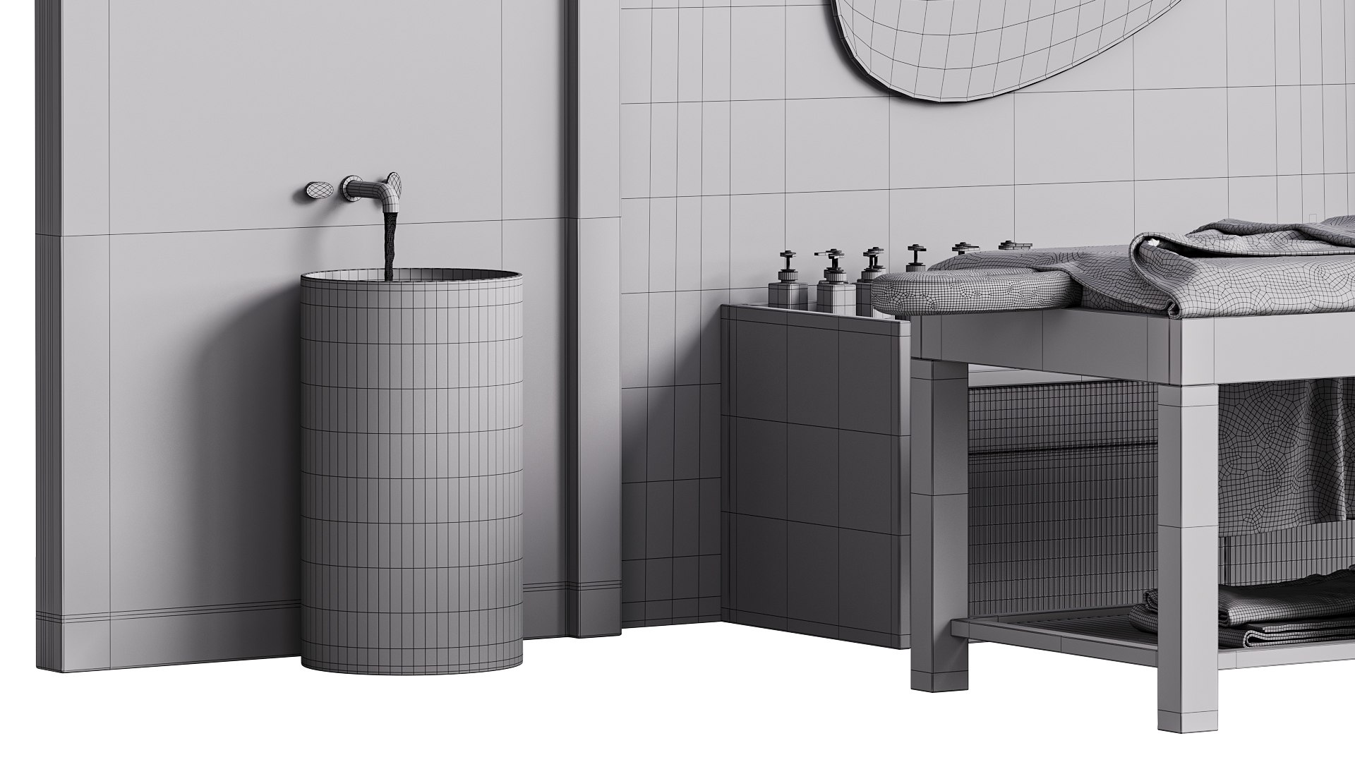 3D Modern Spa And Accessories Model - TurboSquid 2295004