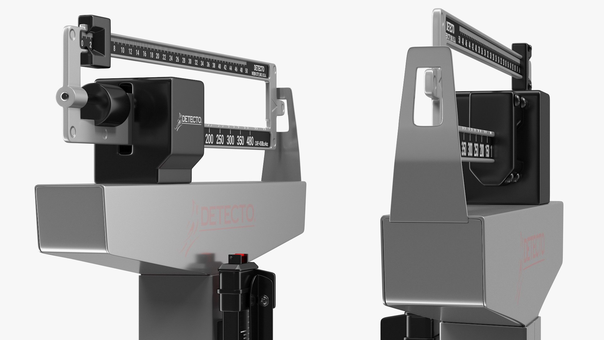 3D detecto physician weigh beam model - TurboSquid 1636731