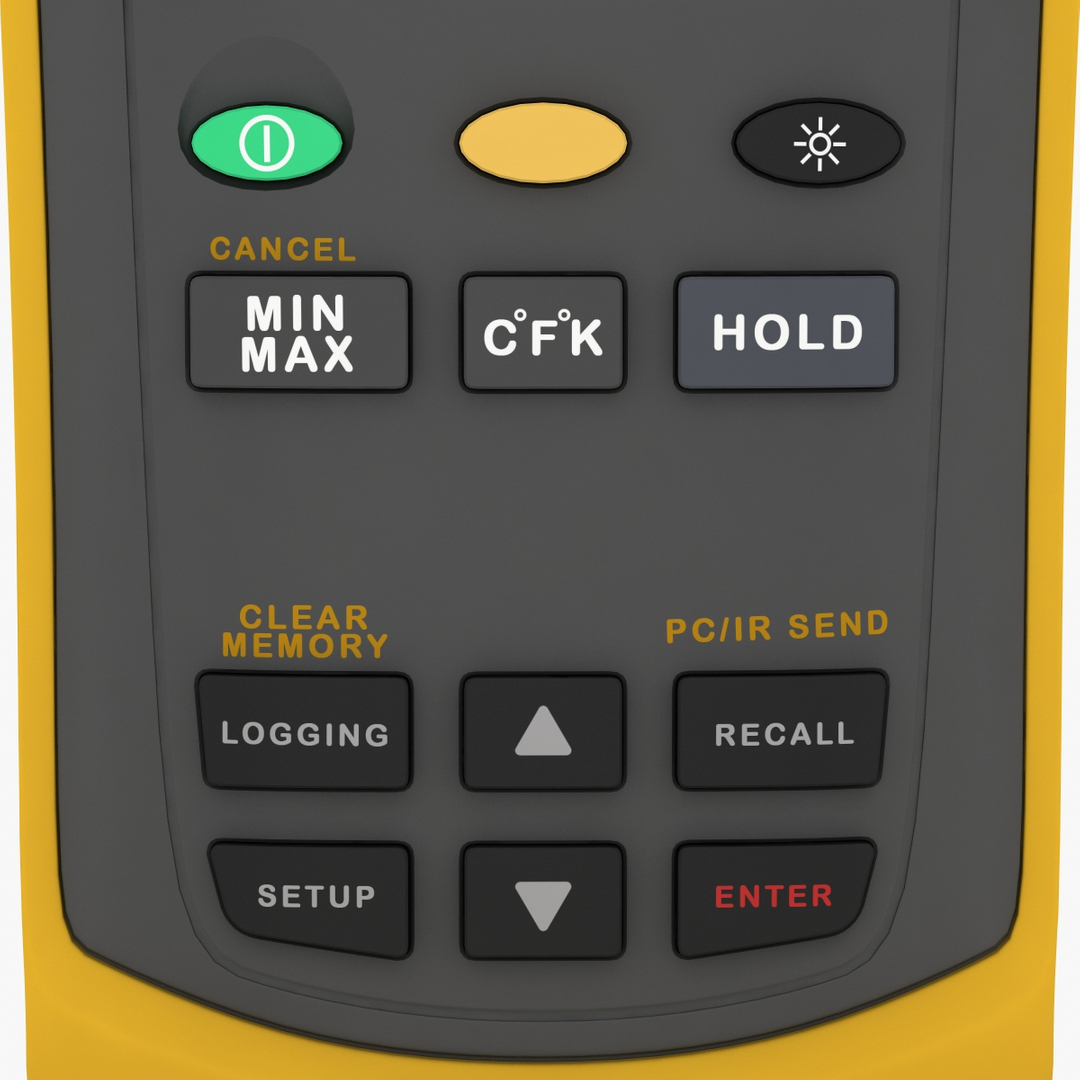 3d digital thermocouple meter fluke model