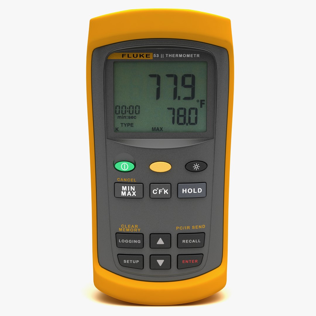 3d Digital Thermocouple Meter Fluke Model