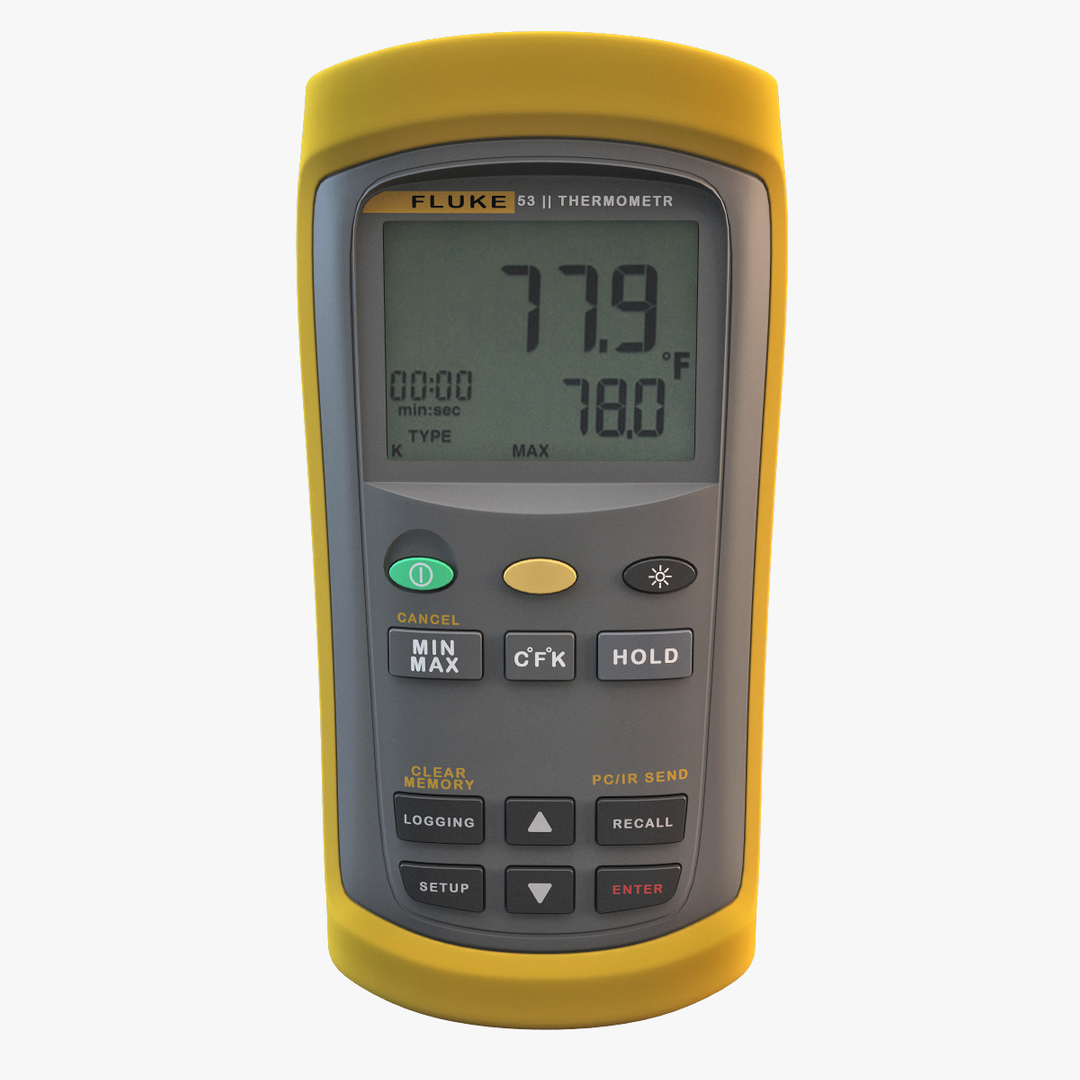 3d Digital Thermocouple Meter Fluke Model