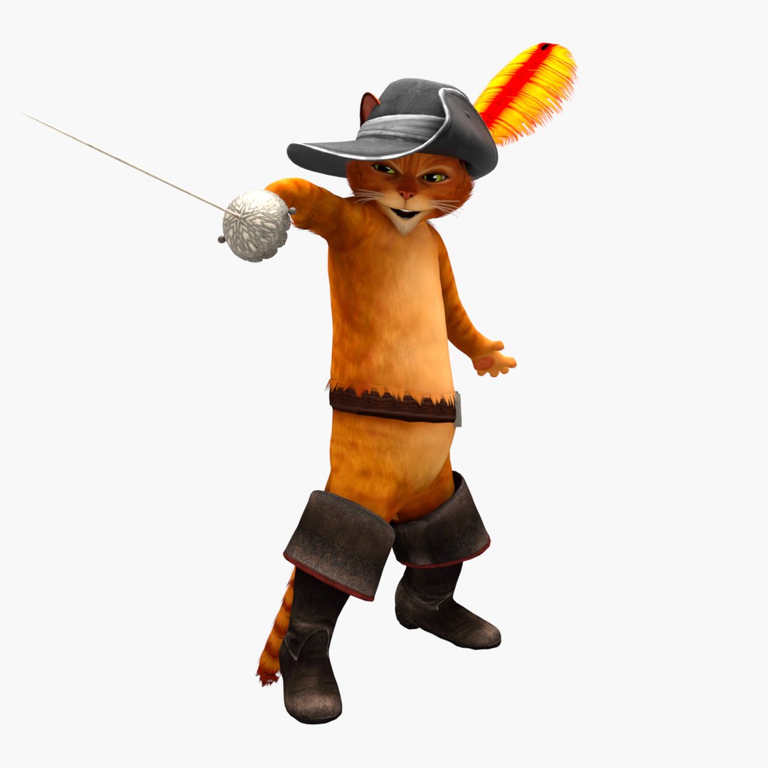 Puss In Boots - Shrek 3D Model - TurboSquid 2397846