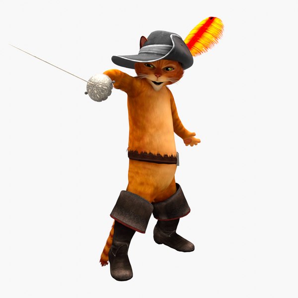 modelo 3d El Gato con Botas - Shrek - TurboSquid 2397846