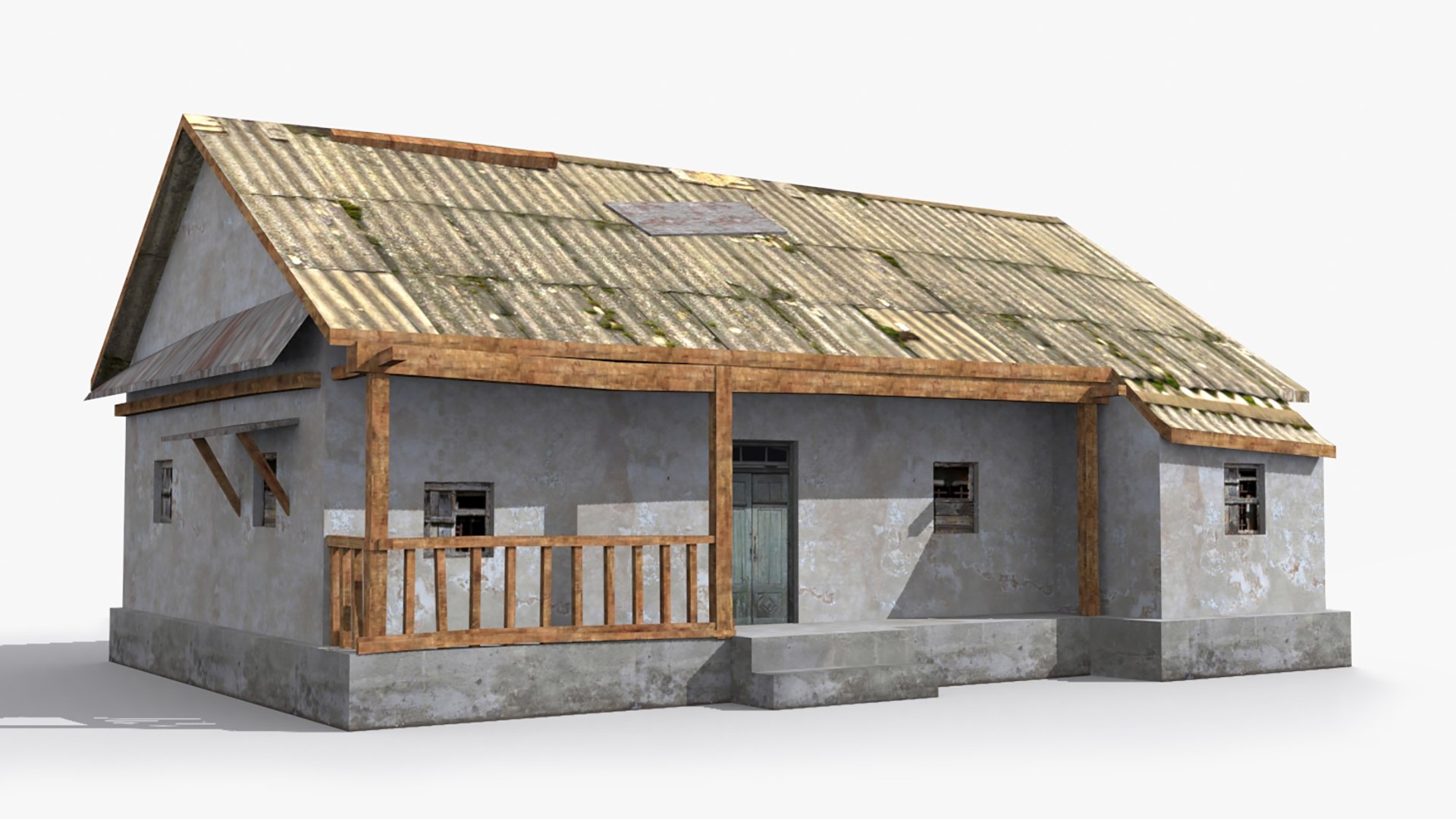Slum Shanty Hut 3D - TurboSquid 1666354