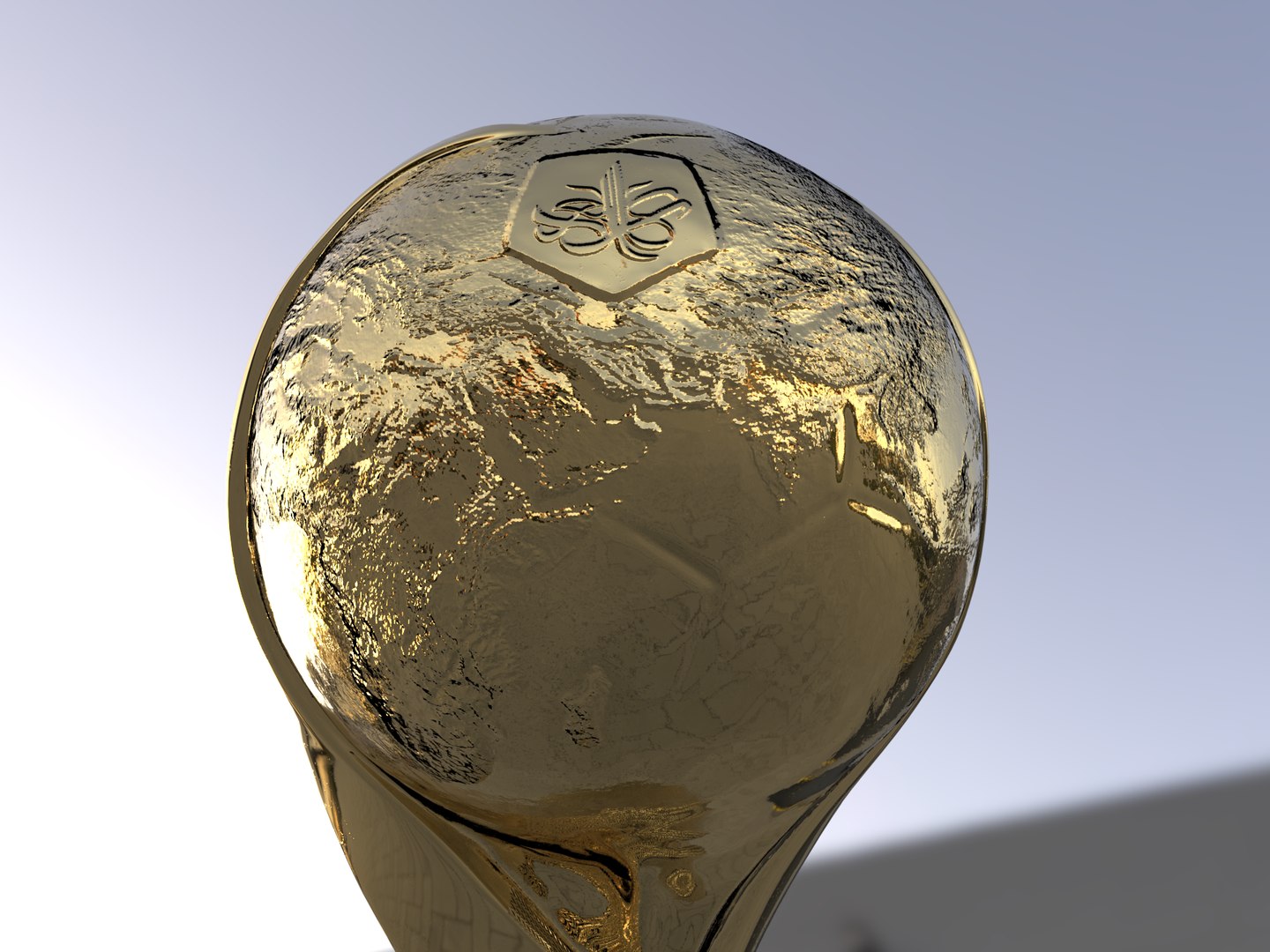 3D Arab Cup Football Trophy Award - TurboSquid 2526569