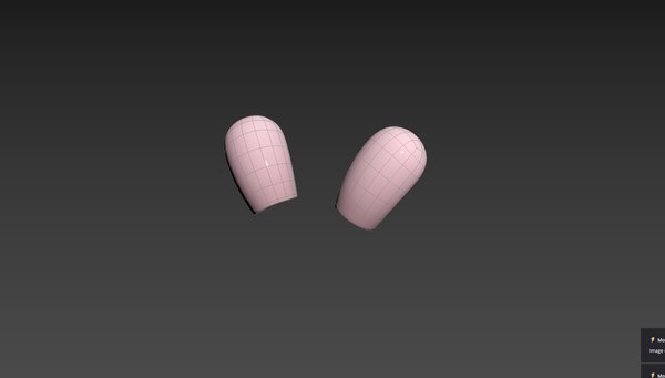 3D Prop198 Rabbit Ear model - TurboSquid 1991483