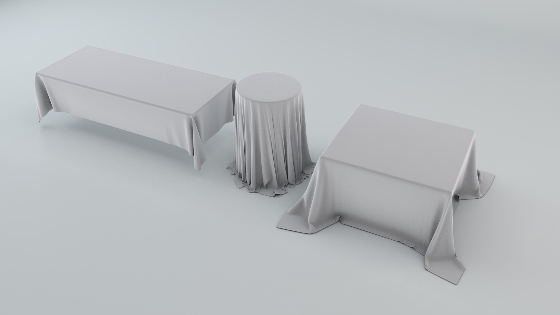 Table Cloth 3D - TurboSquid 1615122