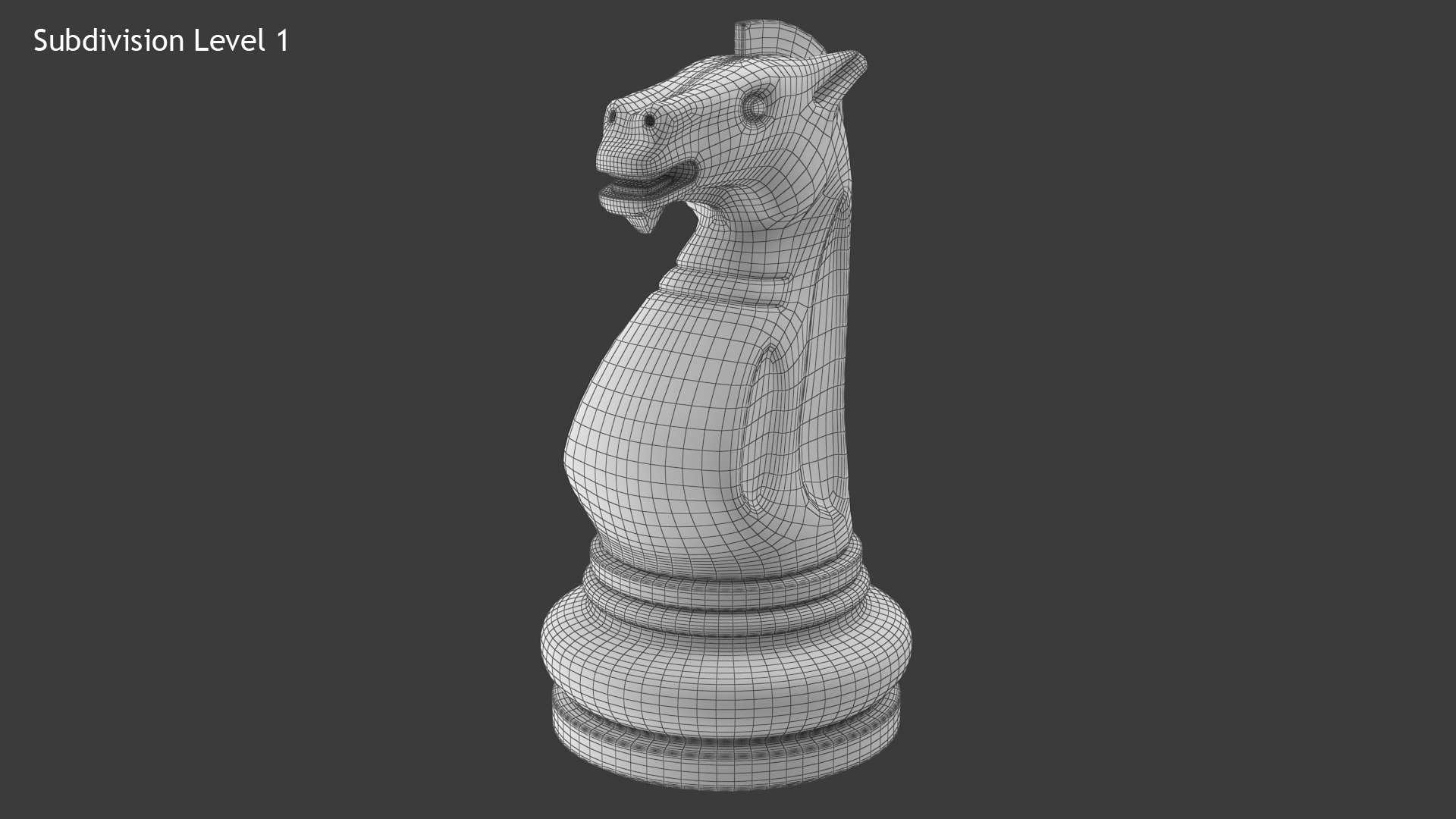 3D Chess Knight - TurboSquid 1446491