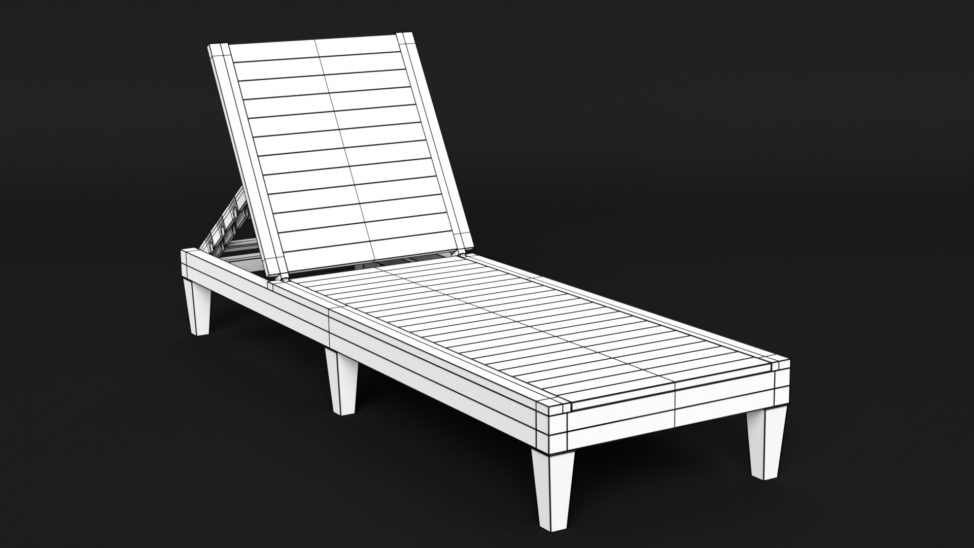 3D Outdoor Chair Collection - TurboSquid 1908670