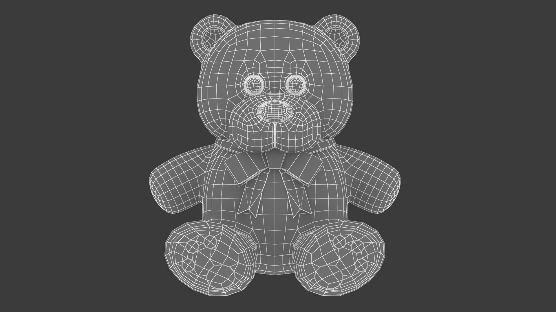Whatsapp Teddy Bear Emoji 3D Model - TurboSquid 2144850