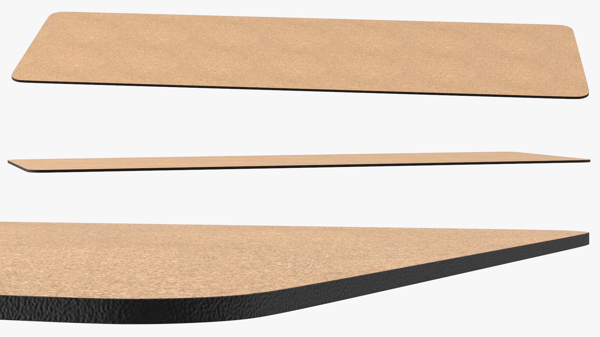 3D Yoga Mat Unwrap Cork - TurboSquid 1905489