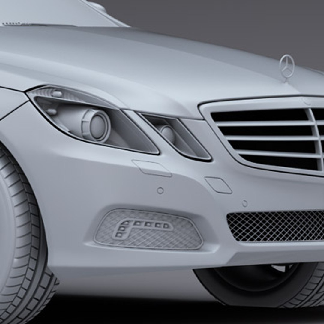 3d Mercedes E Class Model