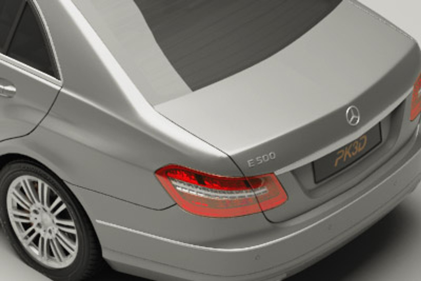 3d Mercedes E Class Model