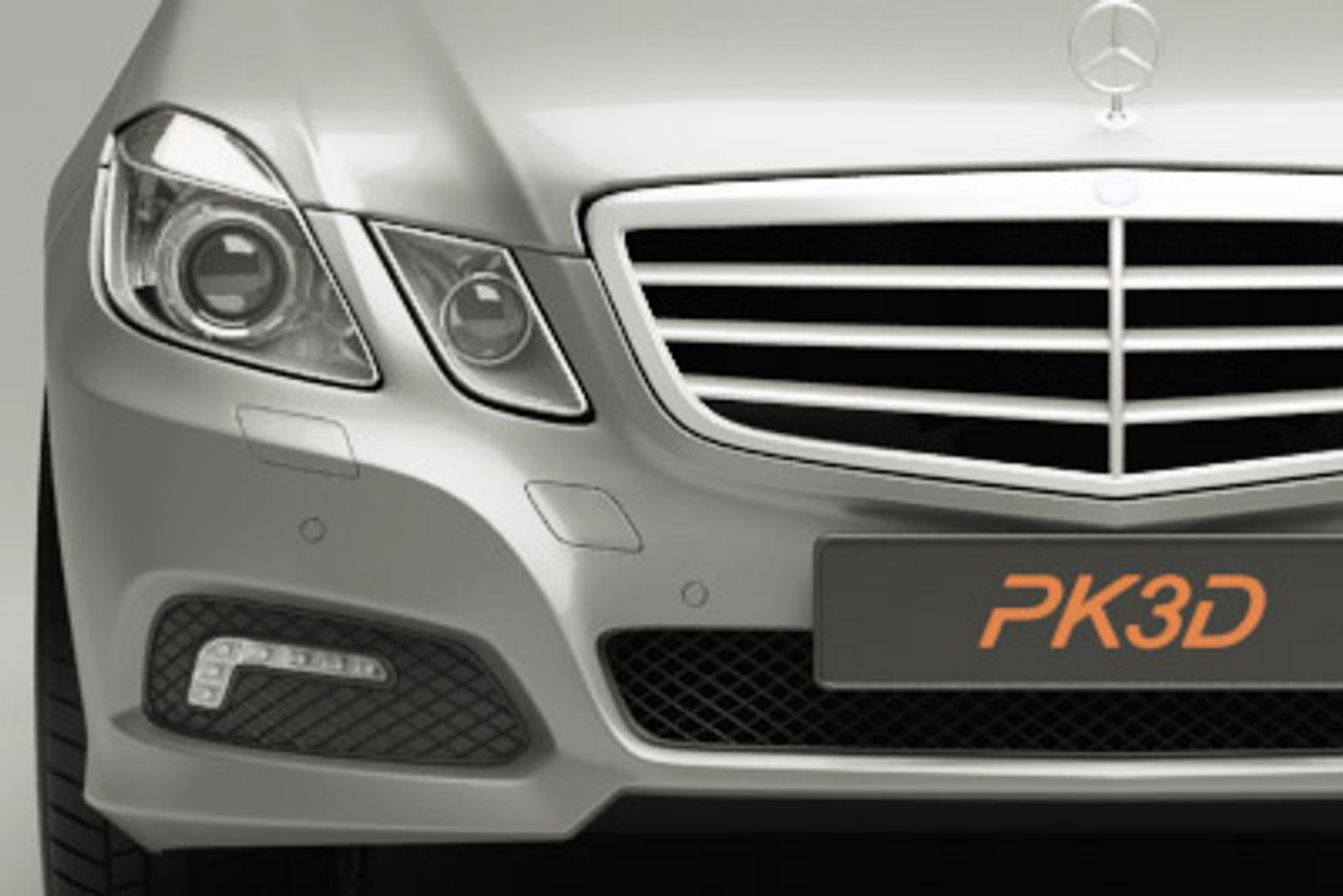 3d Mercedes E Class Model