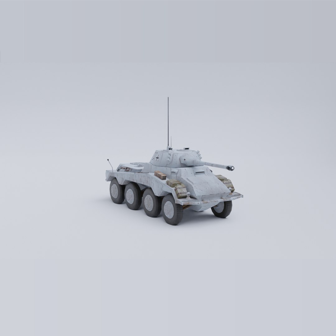 Sdkfz 234-2 Puma German Ww2 Model - TurboSquid 1598171