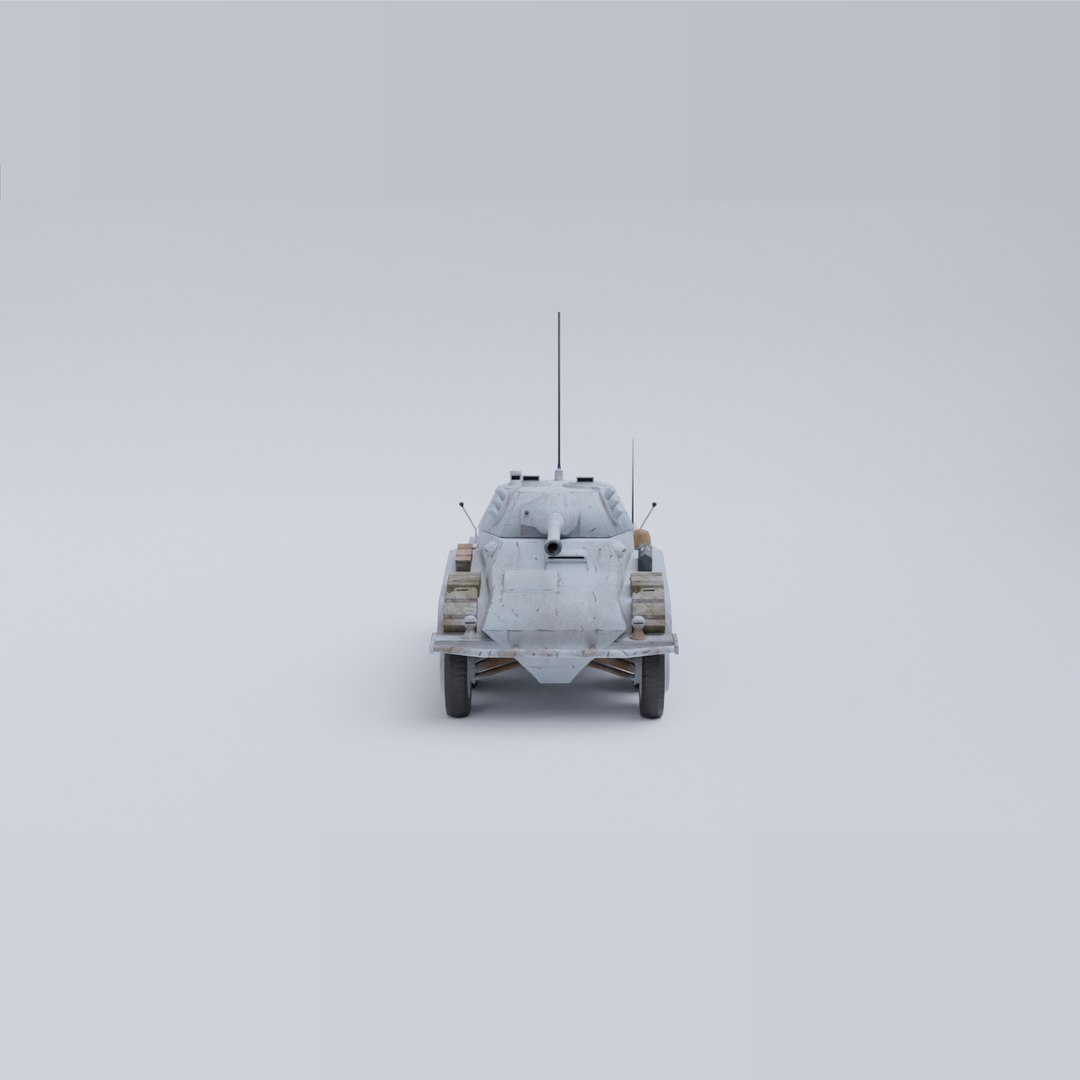 Sdkfz 234-2 Puma German Ww2 Model - TurboSquid 1598171