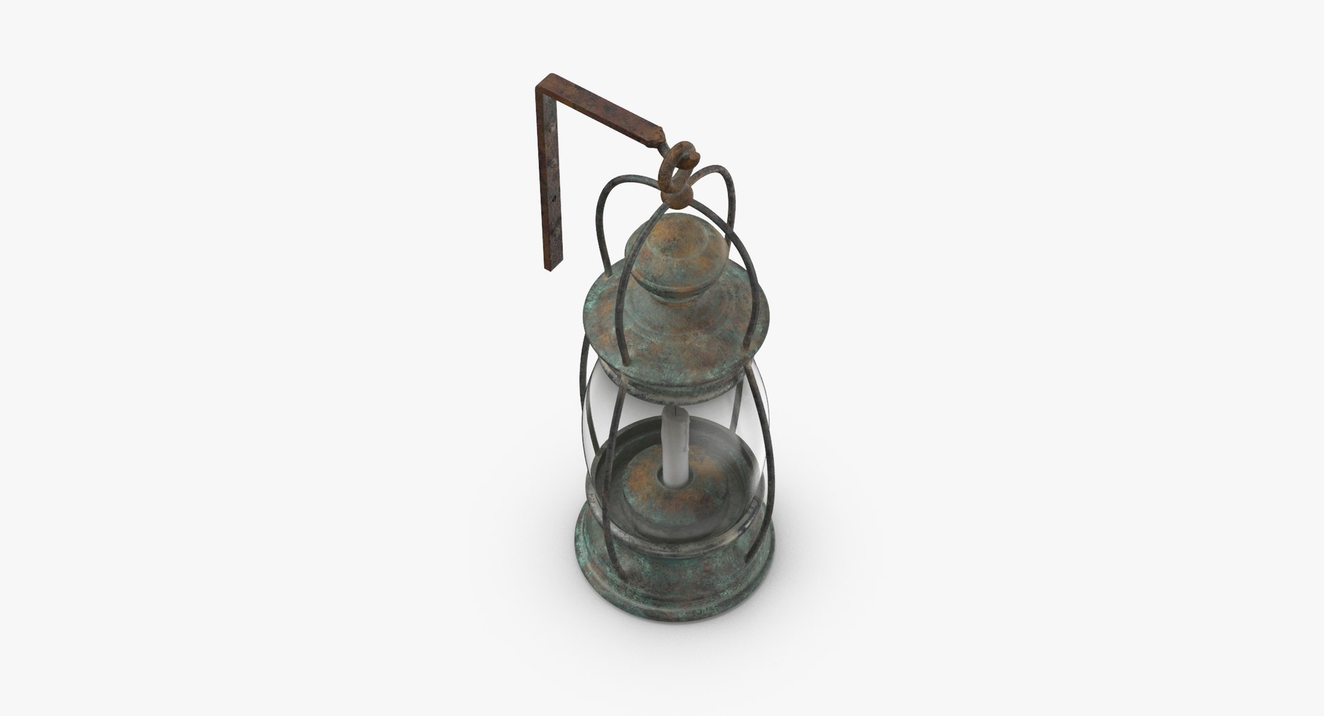 3D Model Ship Candle Lantern Mounted - TurboSquid 1180358