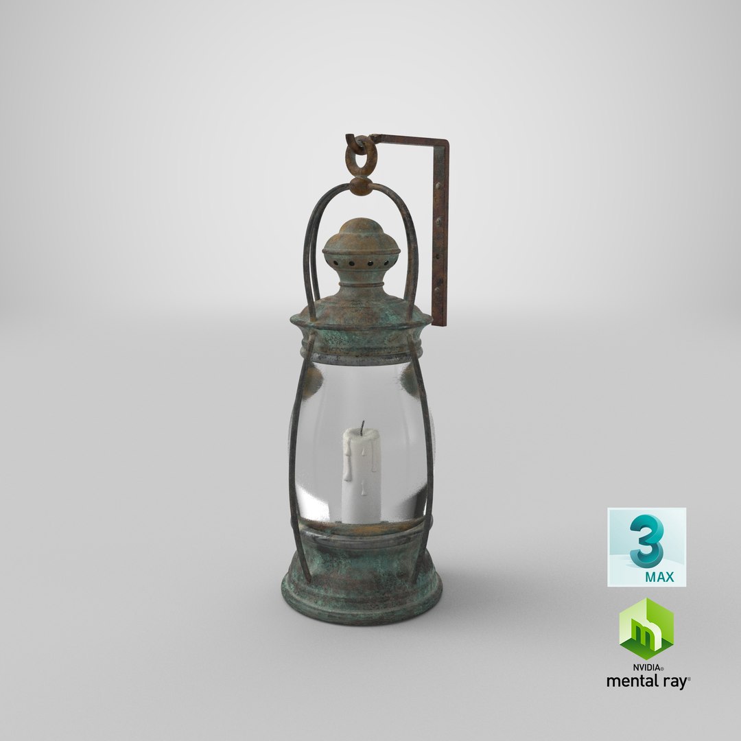 3D model ship candle lantern mounted - TurboSquid 1180358