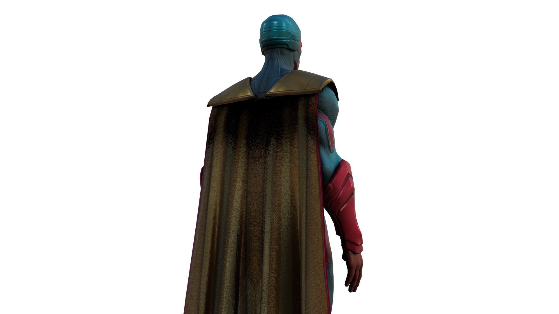 3D Vision Hero 3D Model High Quality Rigged And Textured - TurboSquid ...