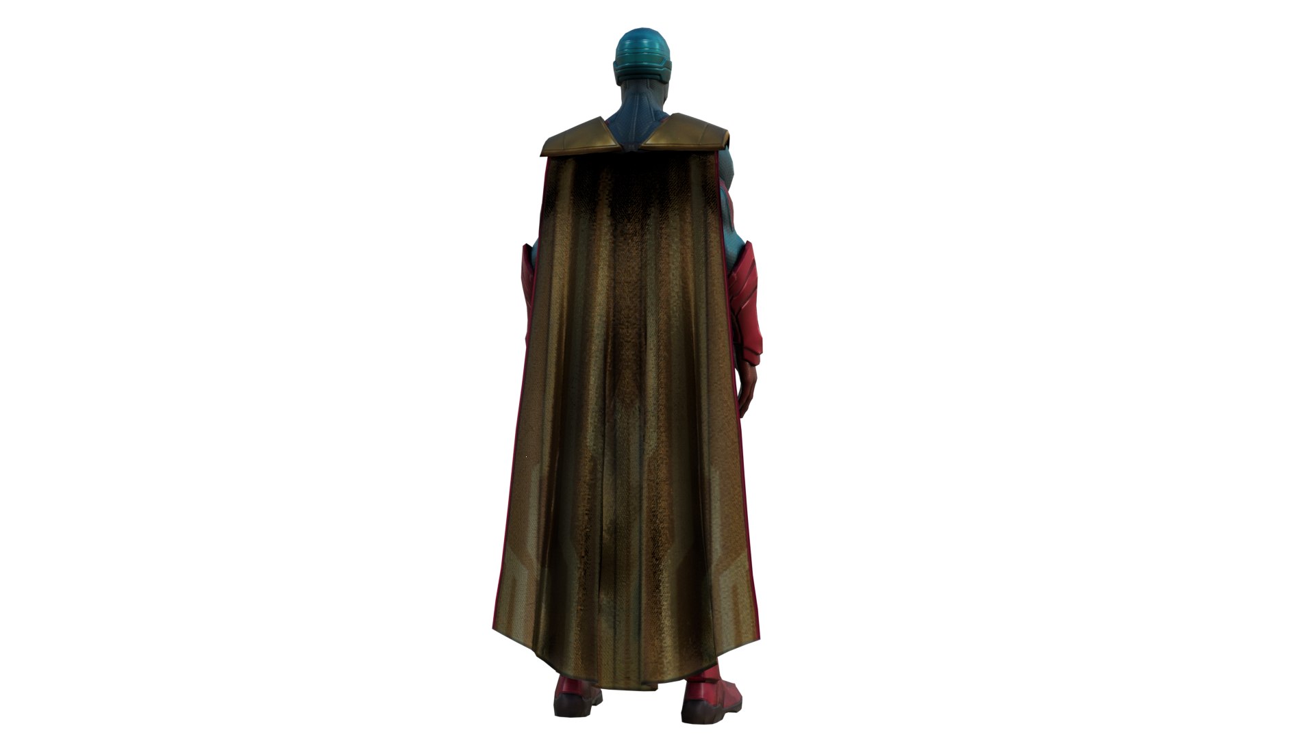 3D Vision Hero 3D Model High Quality Rigged And Textured - TurboSquid ...