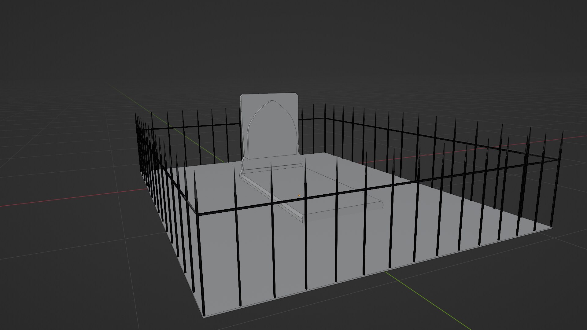 Grave - Cemetery Model - TurboSquid 2130203