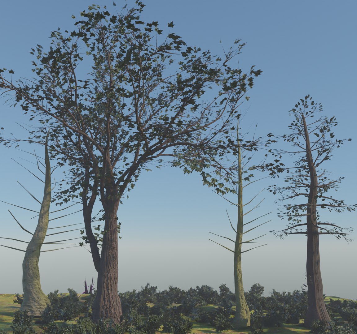 3D Cabin In The Forest Model - TurboSquid 1720419