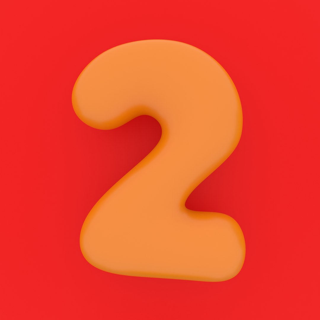 3D Alphabet Numbers Model - TurboSquid 1226933