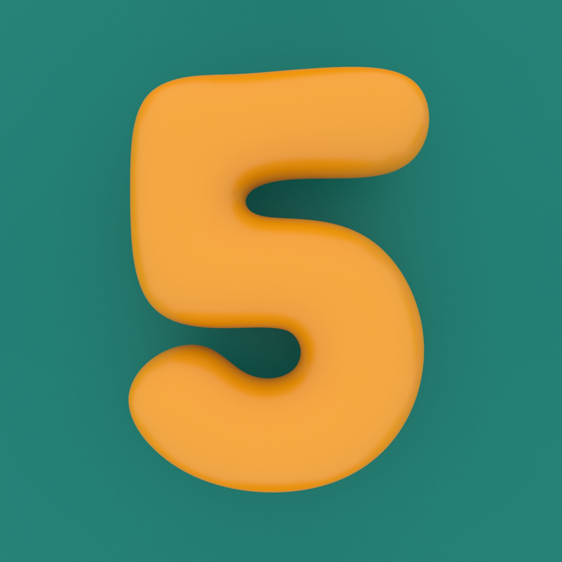 3D alphabet numbers model - TurboSquid 1226933