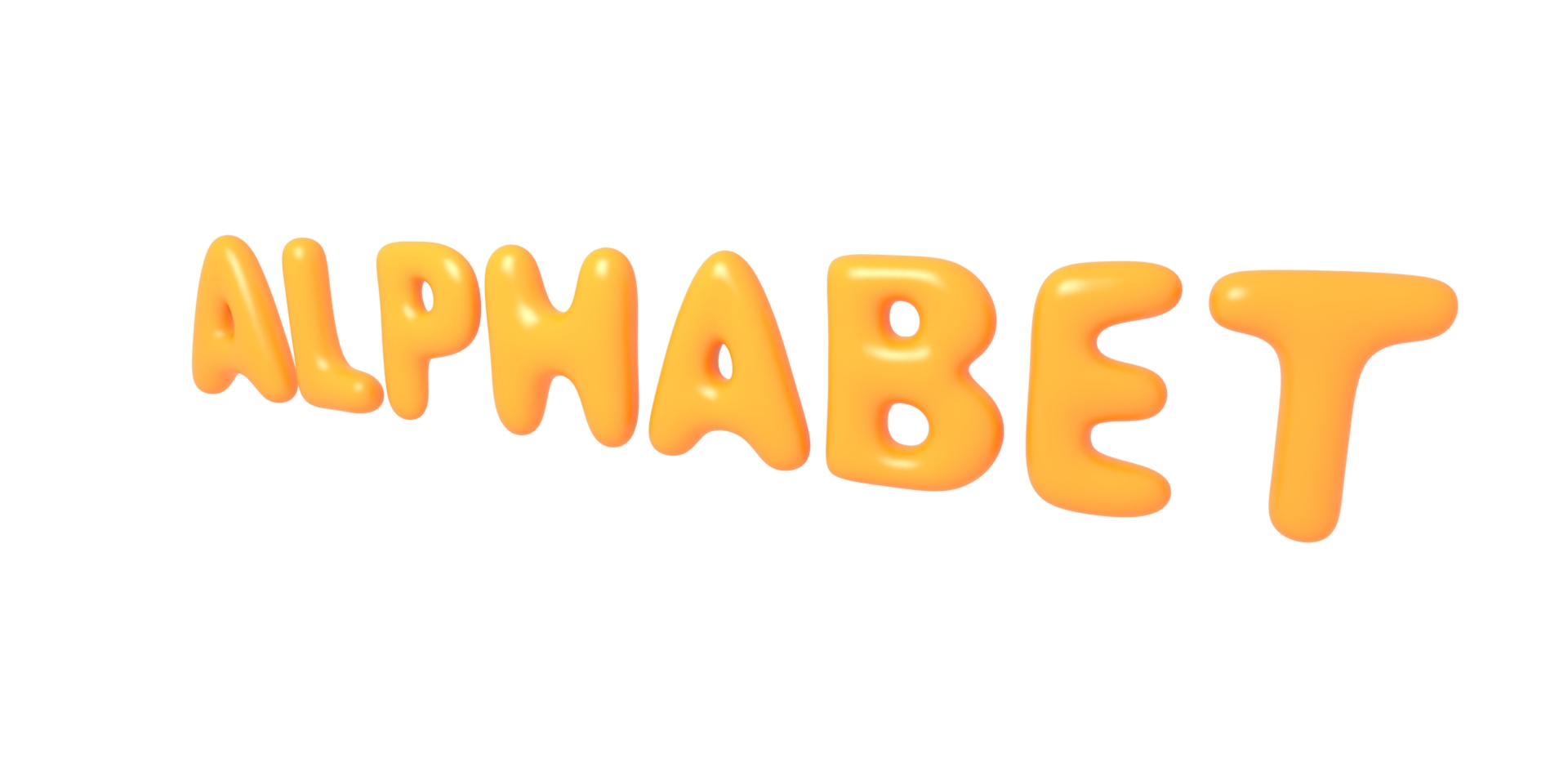 3D alphabet numbers model - TurboSquid 1226933