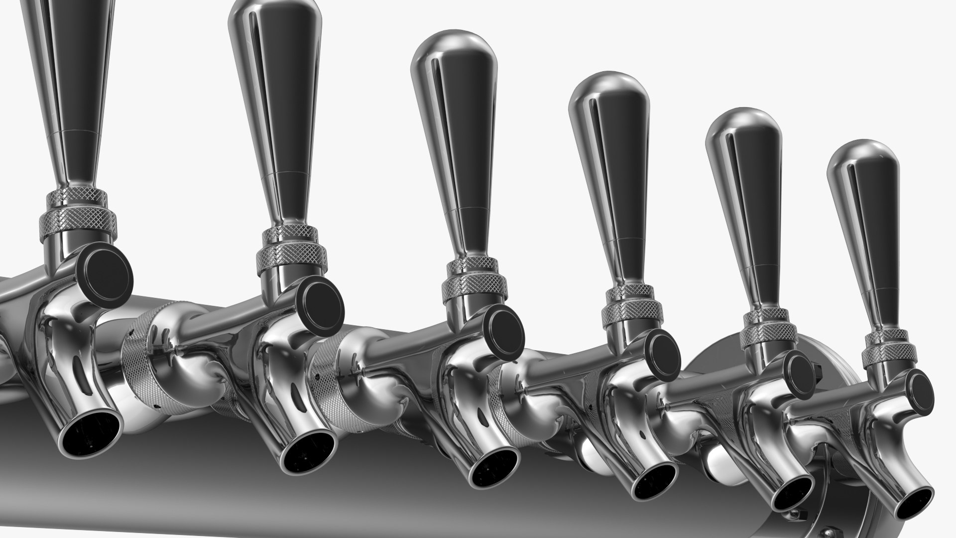 3D wall mount beer dispensers - TurboSquid 1691534