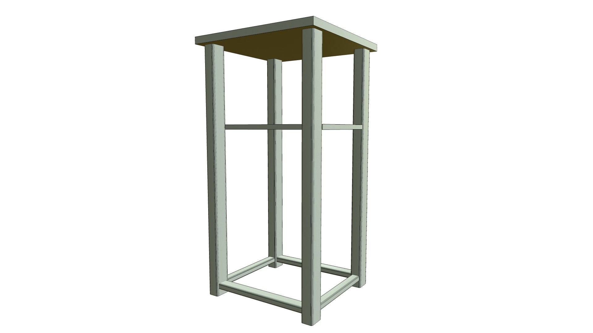 3D Steel Rack - TurboSquid 2131040