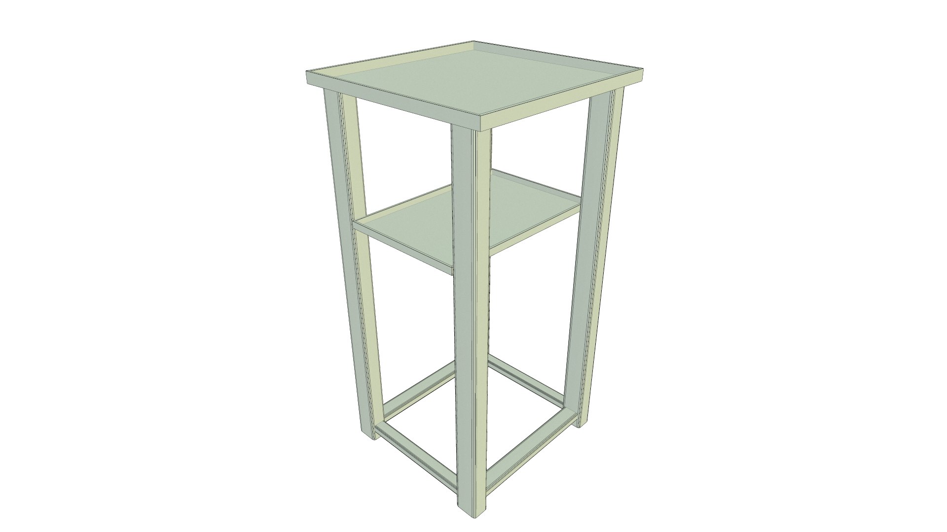 3D Steel Rack - TurboSquid 2131040