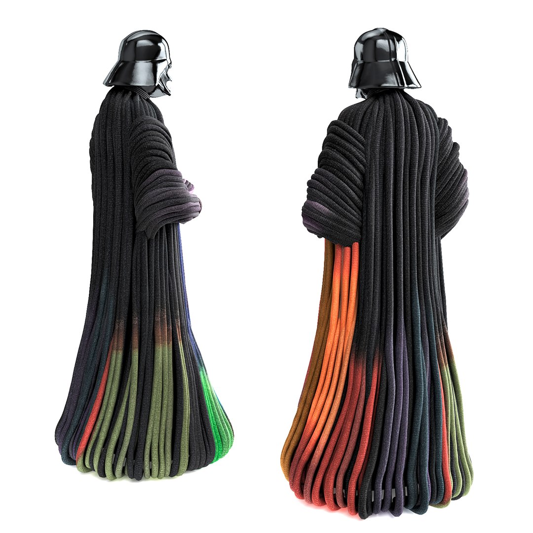 Darth Vader Knitted 3D Model - TurboSquid 2059805
