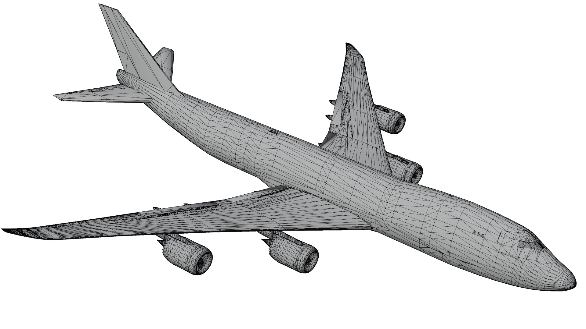 Boeing 747-8i 3D Model - TurboSquid 2100371