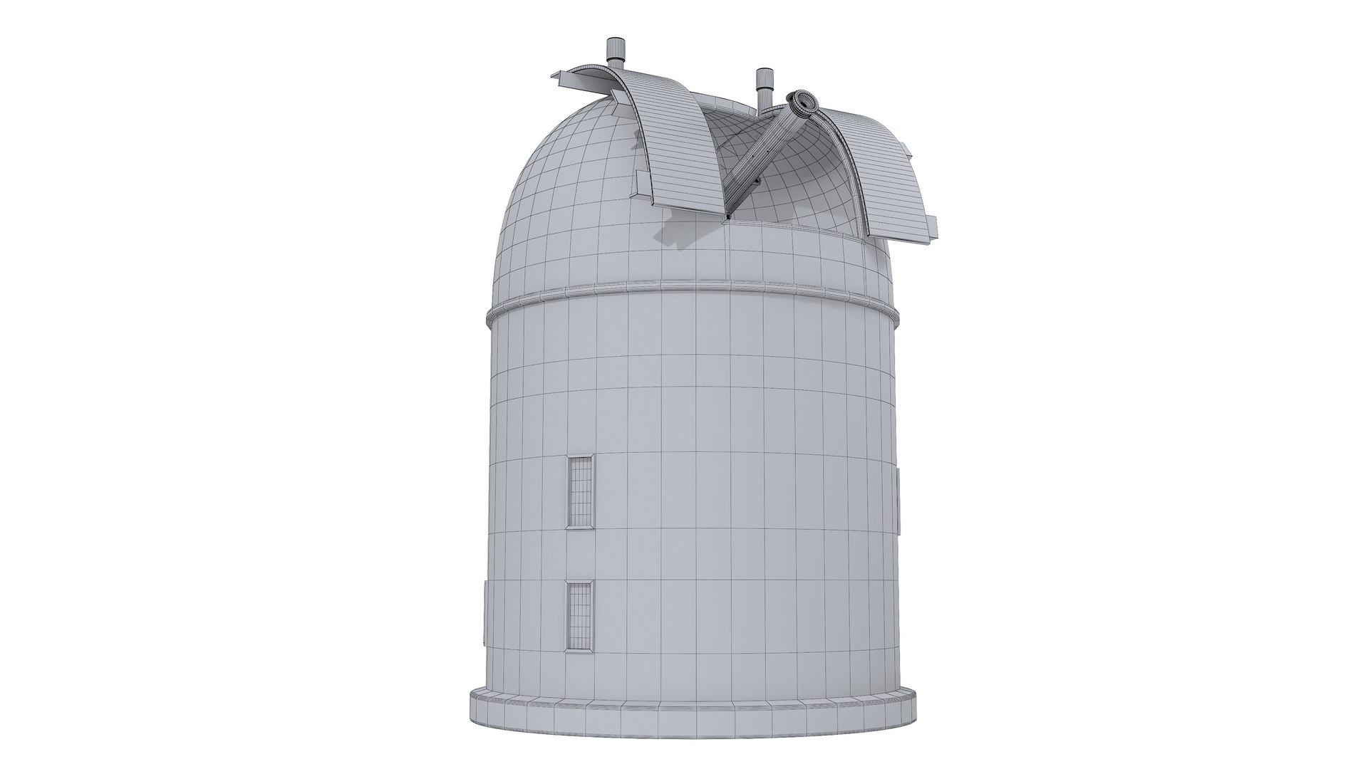 Observatory And Radio Telescope 3D Models Collection 3D Model ...