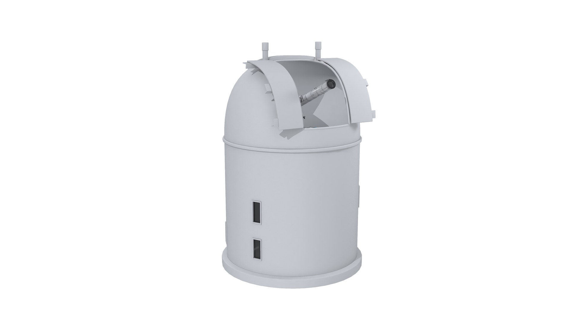 Observatory And Radio Telescope 3D Models Collection 3D Model ...