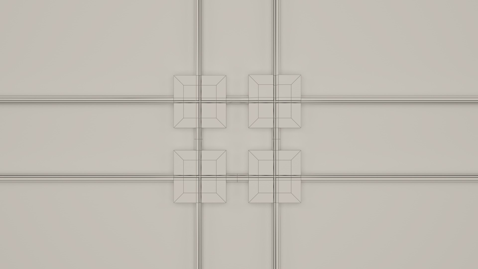 3D Tram Rails Element - Perpendicular Cross Model - TurboSquid 1961446