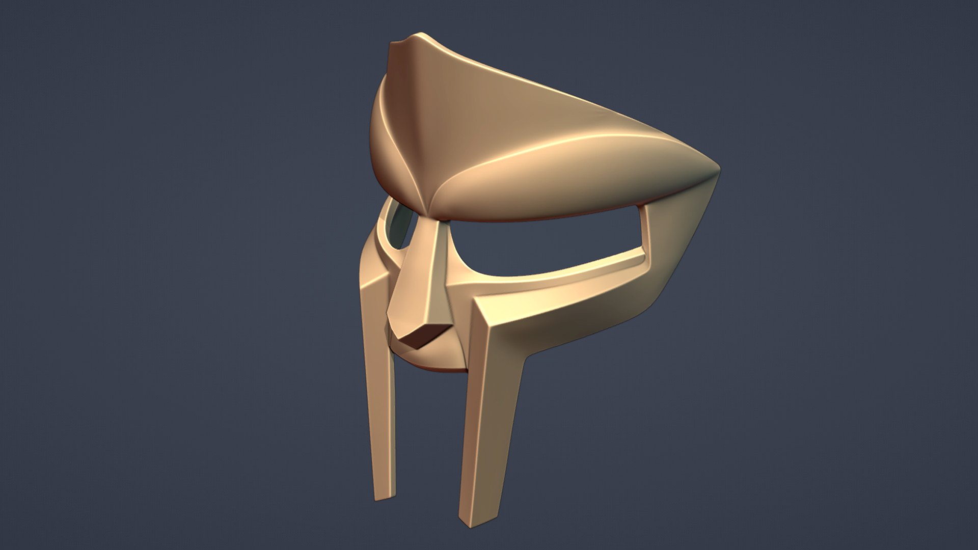 MF DOOM MASK 3D model - TurboSquid 2064874