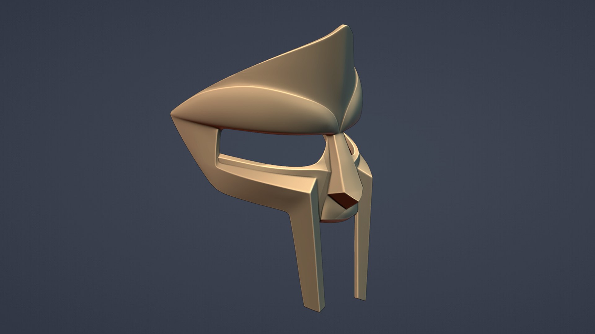 MF DOOM MASK 3D model - TurboSquid 2064874