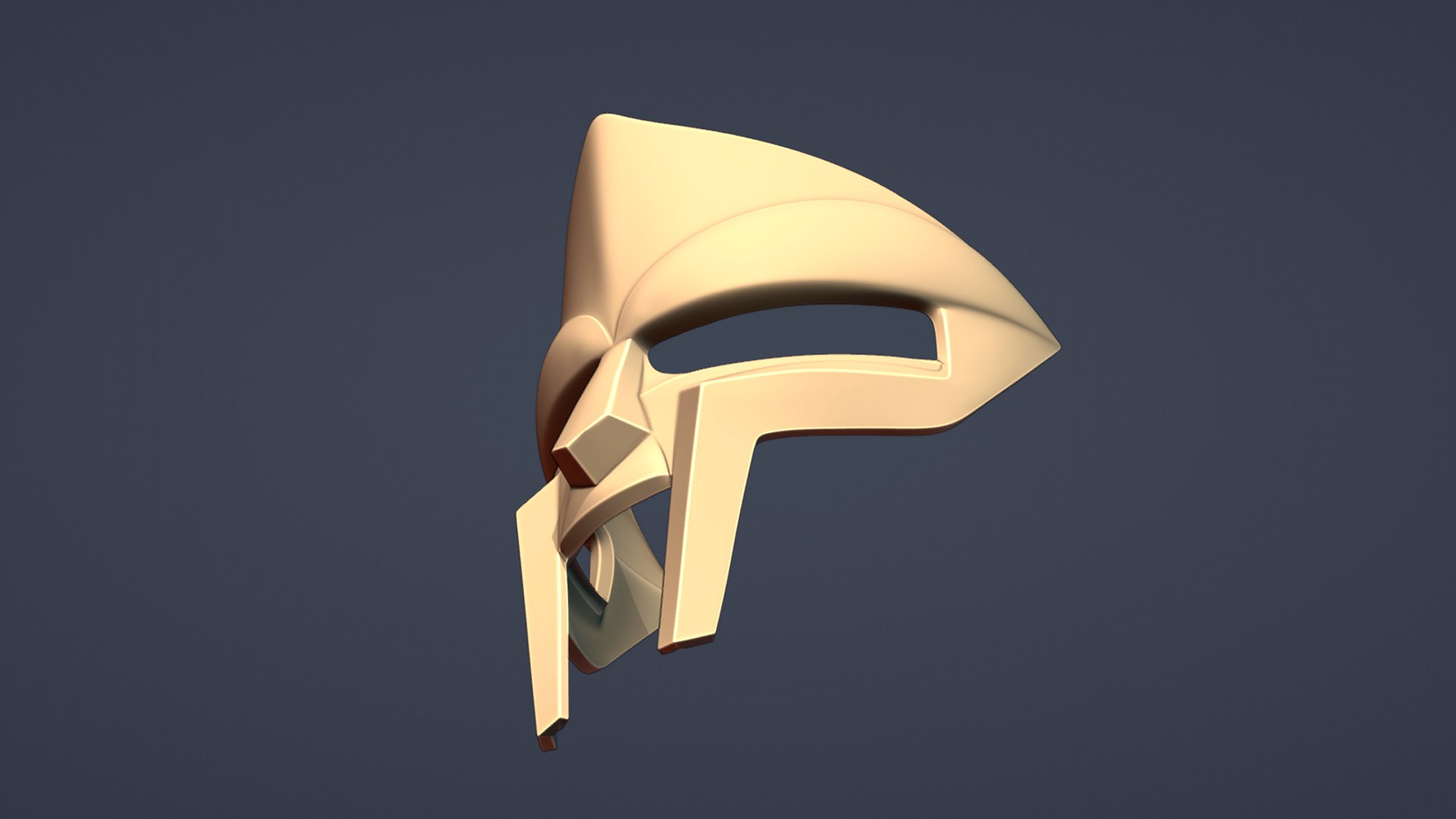 MF DOOM MASK 3D model - TurboSquid 2064874
