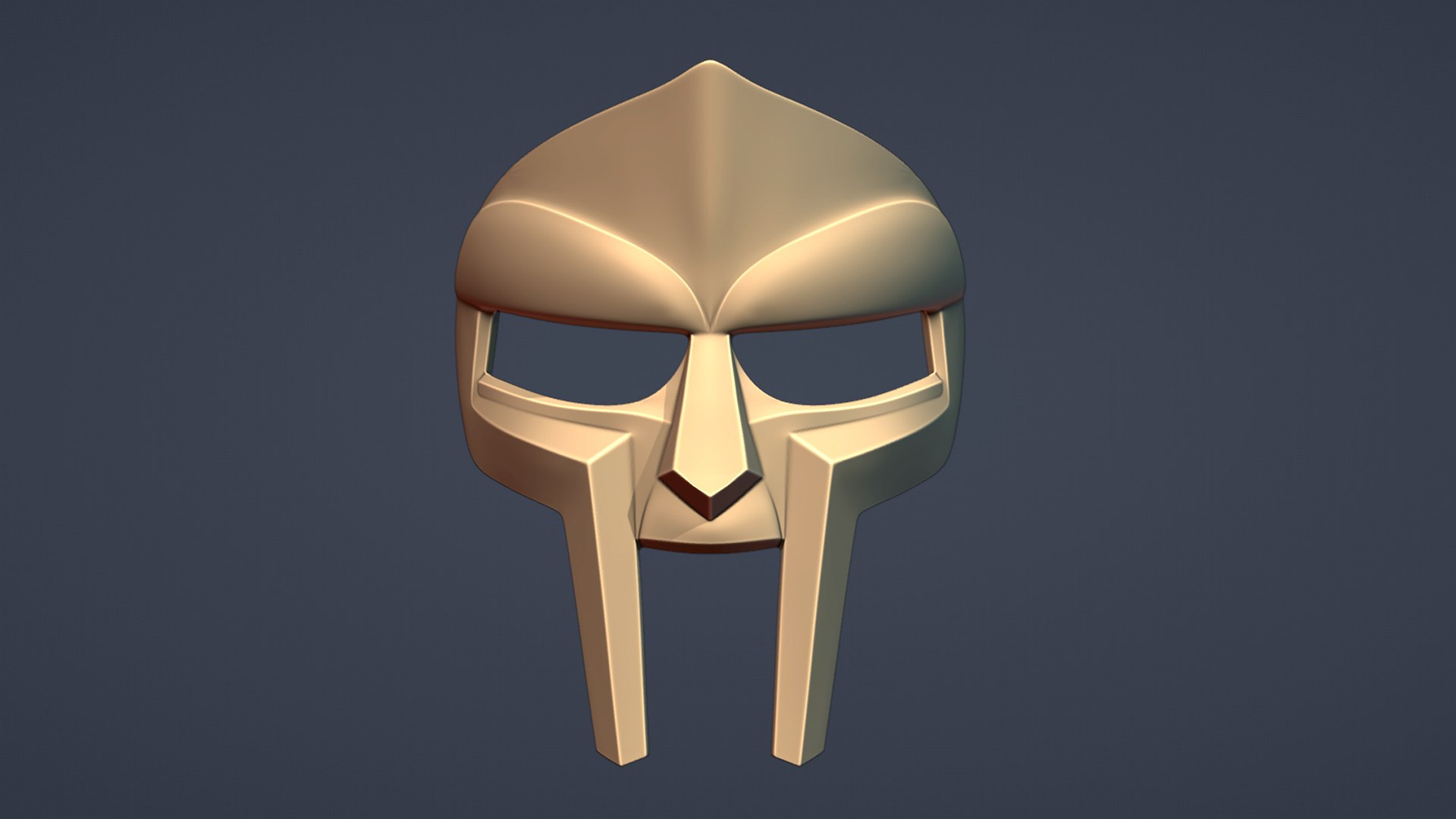 MF DOOM MASK 3D model - TurboSquid 2064874