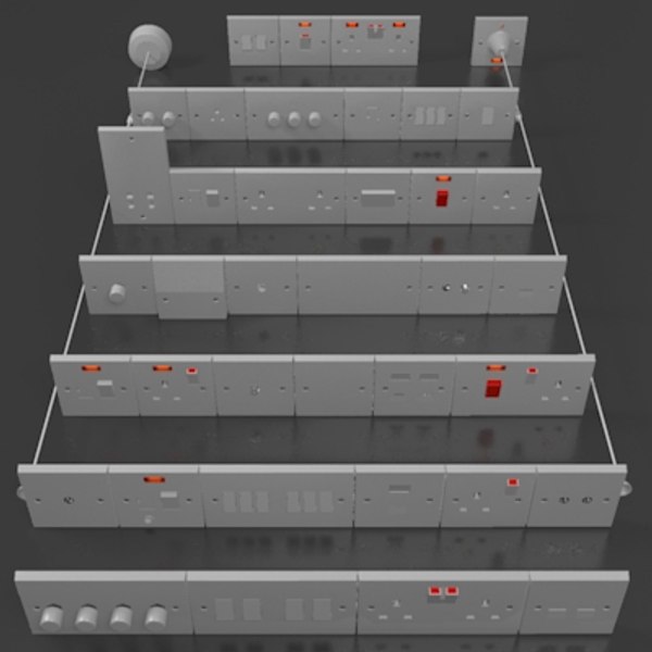 Electrical Outlet SketchUp Models for Download | TurboSquid