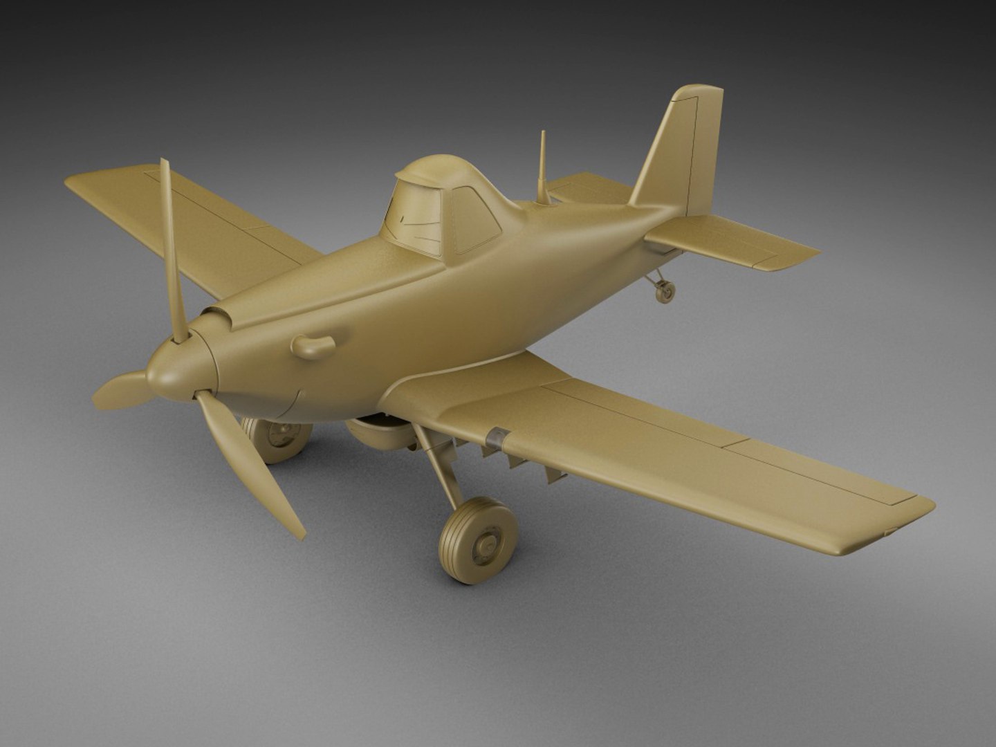 3d Dusty Crophopper Planes Model