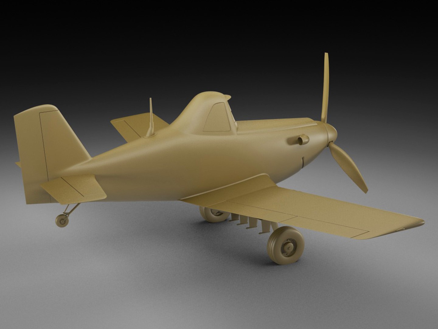 3d Dusty Crophopper Planes Model